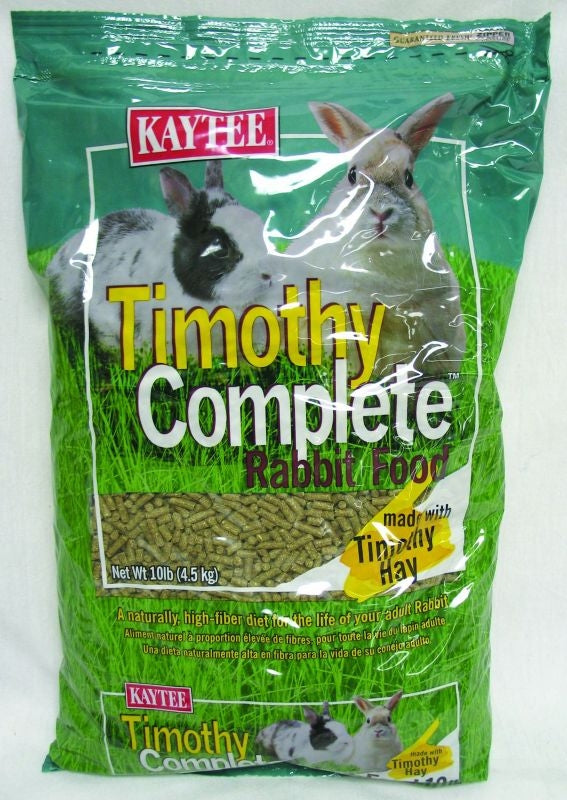 Kaytee Timothy Complete Daily Diet 10 lbs. Rabbit– Pet Supplies